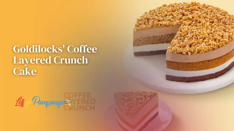 Goldilocks' New Coffee Layered Crunch Cake Delight