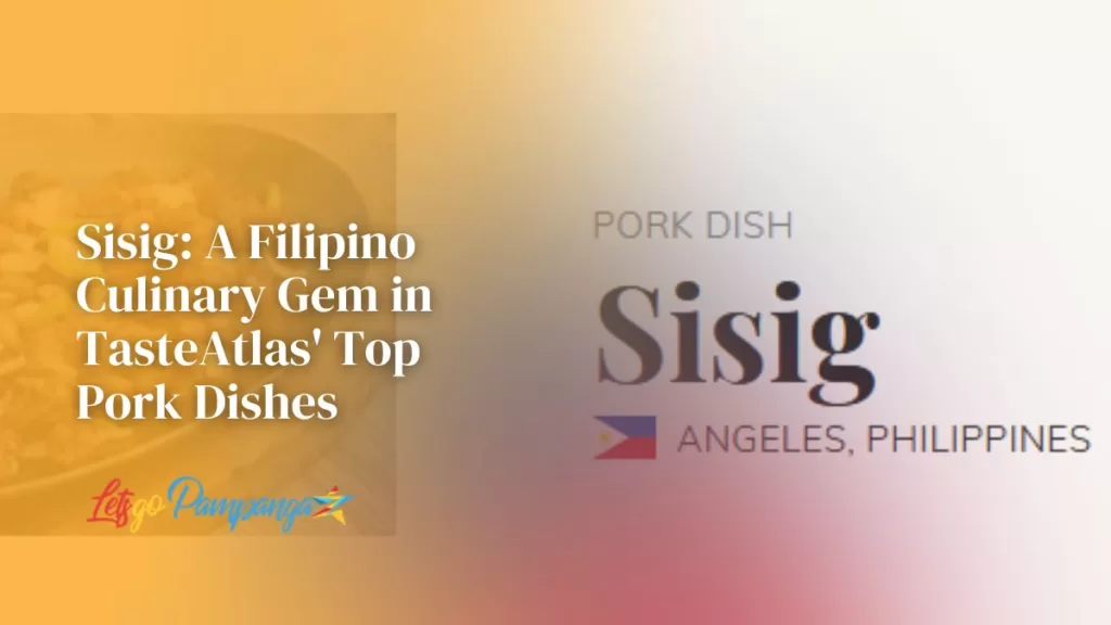 Sisig Among Top Pork Dishes in TasteAtlas' 2024 Ranking