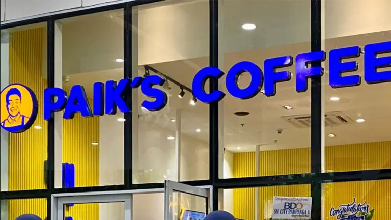 Paik's Coffee Opens at SM City Clark